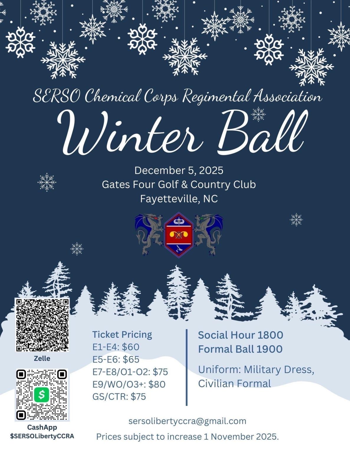 Southeast Regional and Special Operations Chapter’s Winter Ball Fort ...